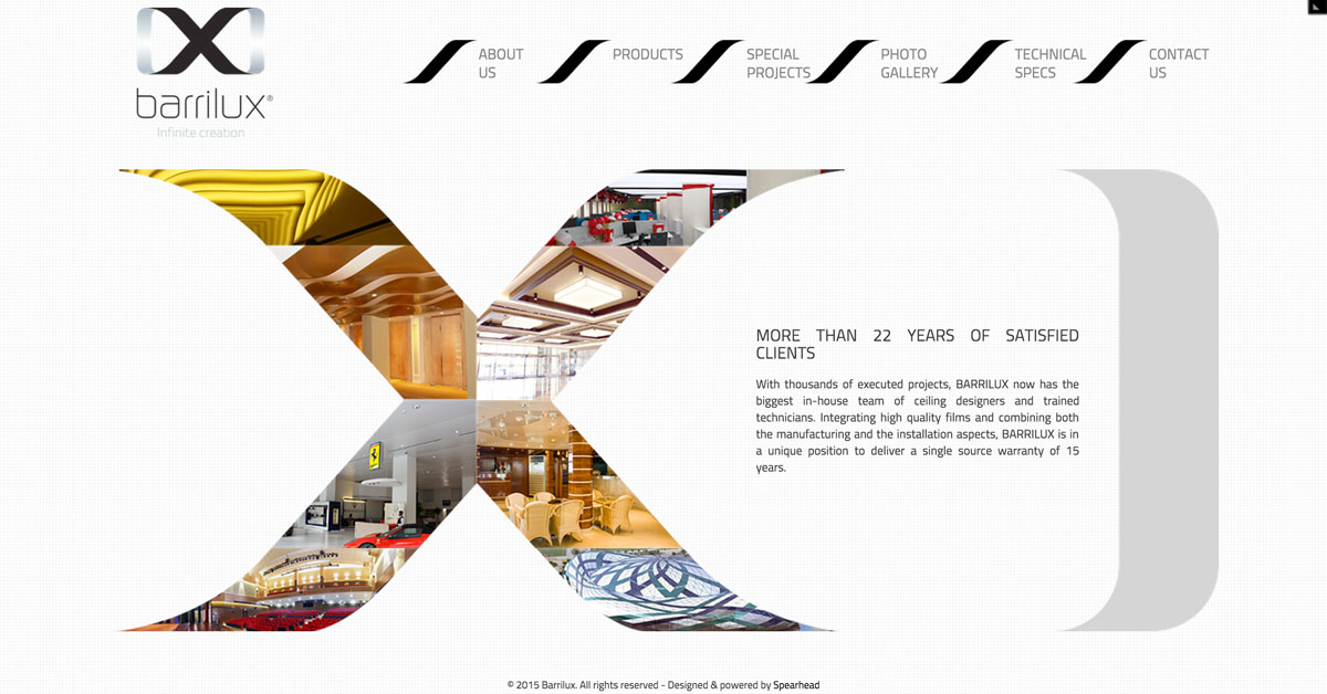 Contact Barrilux Lebanon | Stretch Ceiling Experts | Barrilux